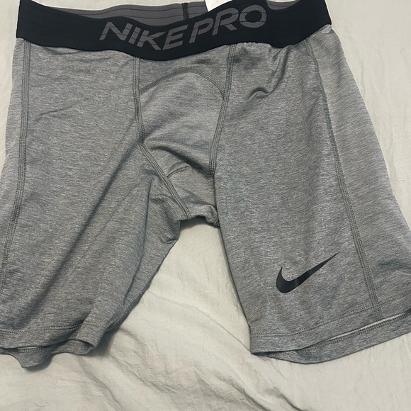 Nike | Underwear & Socks | Nike Pro Mens Black And Gray Boxer Briefs ...